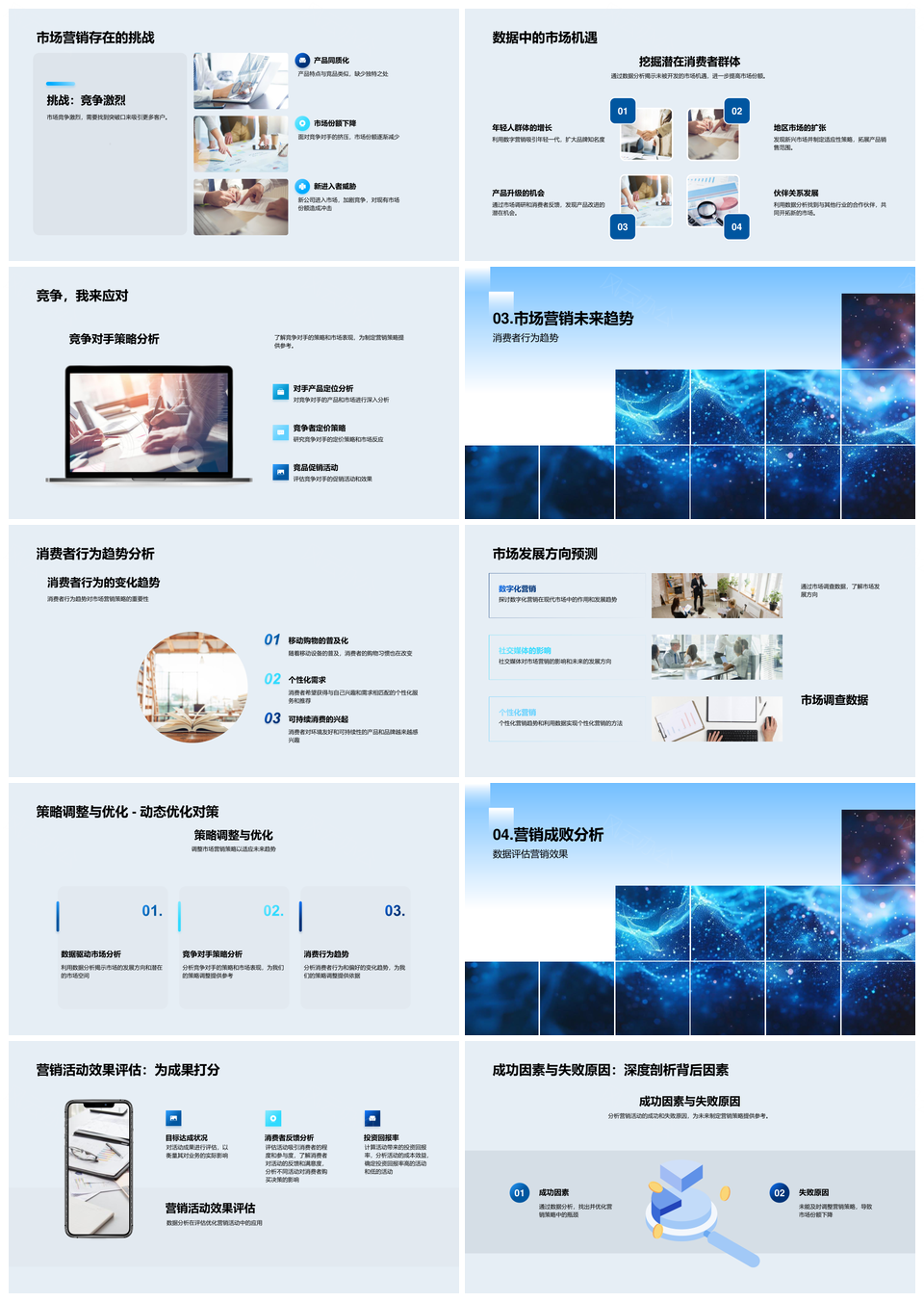 年度营销数据汇总PPT下载-2026市场营销数据分析汇总PPT模板_风云办公